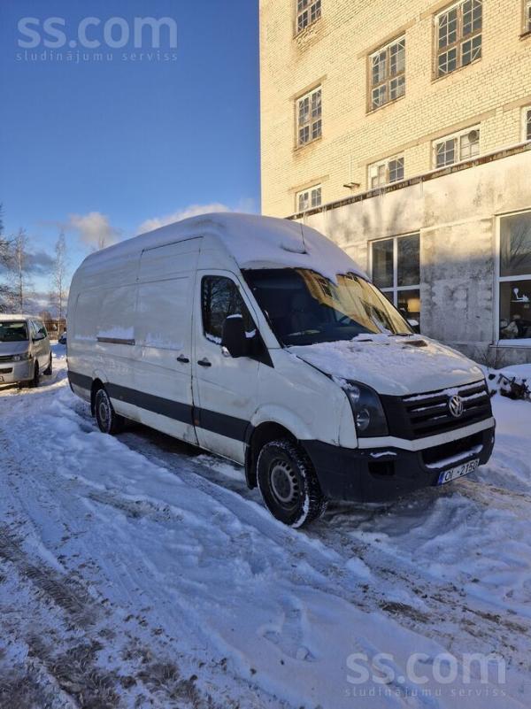 Balts Volkswagen Crafter 2007 Ventspils, ar dzinēja tilpumu 2.50 L un nobraukumu 617 tūkst. km par 3450 €, foto 2 vietnē AUTOMOTO.COM.LV
