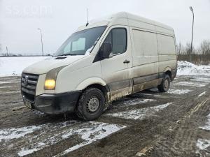 Balts Volkswagen Crafter 2007 Rīga, ar dzinēja tilpumu 2.50 L un nobraukumu 292 tūkst. km par 2500 €, foto  vietnē AUTOMOTO.COM.LV