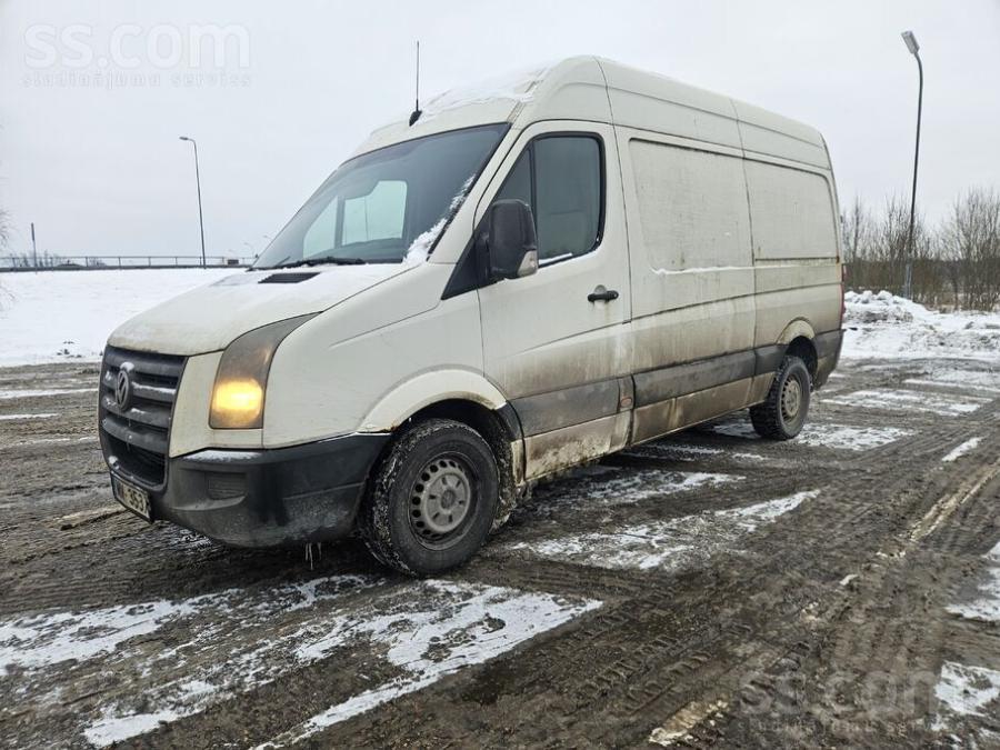 Balts Volkswagen Crafter 2007 Rīga, ar dzinēja tilpumu 2.50 L un nobraukumu 292 tūkst. km par 2500 €, foto 1 vietnē AUTOMOTO.COM.LV