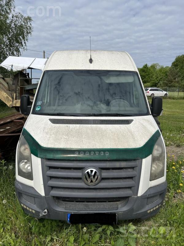 Balts Volkswagen Crafter 2007 Bauska, ar dzinēja tilpumu 2.50 L un nobraukumu 200 tūkst. km par 2000 €, foto 1 vietnē AUTOMOTO.COM.LV