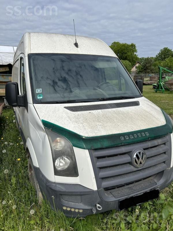Balts Volkswagen Crafter 2007 Bauska, ar dzinēja tilpumu 2.50 L un nobraukumu 200 tūkst. km par 2000 €, foto 2 vietnē AUTOMOTO.COM.LV