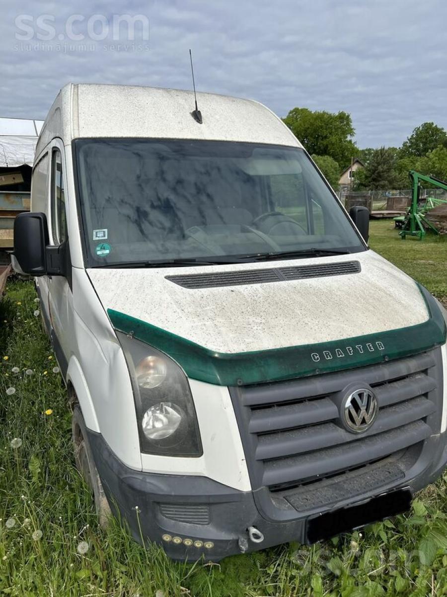 Balts Volkswagen Crafter 2007 Bauska, ar dzinēja tilpumu 2.50 L un nobraukumu 200 tūkst. km par 2000 €, foto 3 vietnē AUTOMOTO.COM.LV