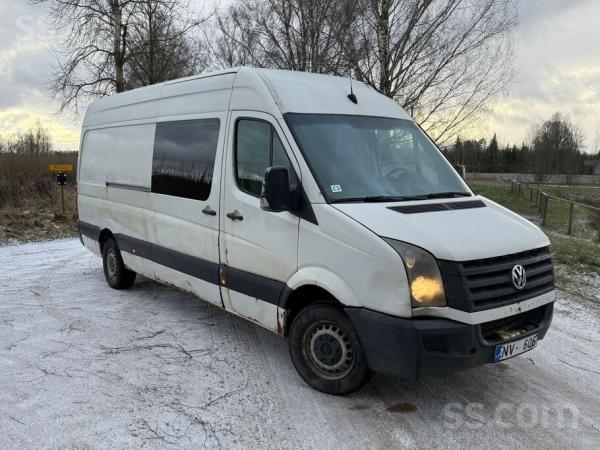 Balts Volkswagen Crafter 2008 Valmiera, ar dzinēja tilpumu 2.50 L un nobraukumu 614 tūkst. km par 2955 €, foto 2 vietnē AUTOMOTO.COM.LV