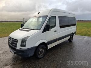 Balts Volkswagen Crafter 2008 Rīga, ar dzinēja tilpumu 2.50 L un nobraukumu 316 tūkst. km par 6000 €, foto  vietnē AUTOMOTO.COM.LV