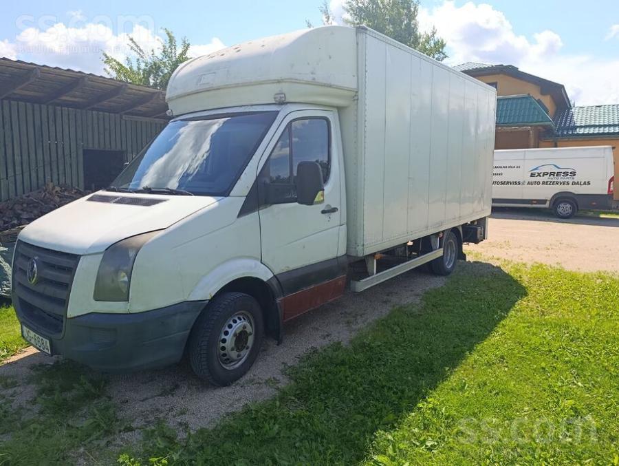 Balts Volkswagen Crafter 2008 Rīga, ar dzinēja tilpumu 2.50 L un nobraukumu 543 tūkst. km par 8100 €, foto 1 vietnē AUTOMOTO.COM.LV
