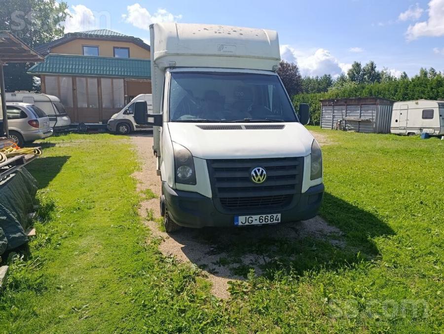 Balts Volkswagen Crafter 2008 Rīga, ar dzinēja tilpumu 2.50 L un nobraukumu 543 tūkst. km par 8100 €, foto 5 vietnē AUTOMOTO.COM.LV