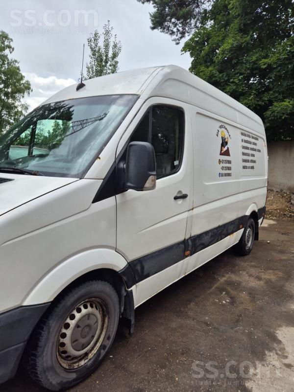 Balts Volkswagen Crafter 2008 Rīga, ar dzinēja tilpumu 2.50 L un nobraukumu 423 tūkst. km par 3000 €, foto 8 vietnē AUTOMOTO.COM.LV