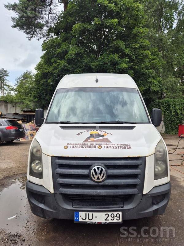 Balts Volkswagen Crafter 2008 Rīga, ar dzinēja tilpumu 2.50 L un nobraukumu 423 tūkst. km par 3000 €, foto 9 vietnē AUTOMOTO.COM.LV
