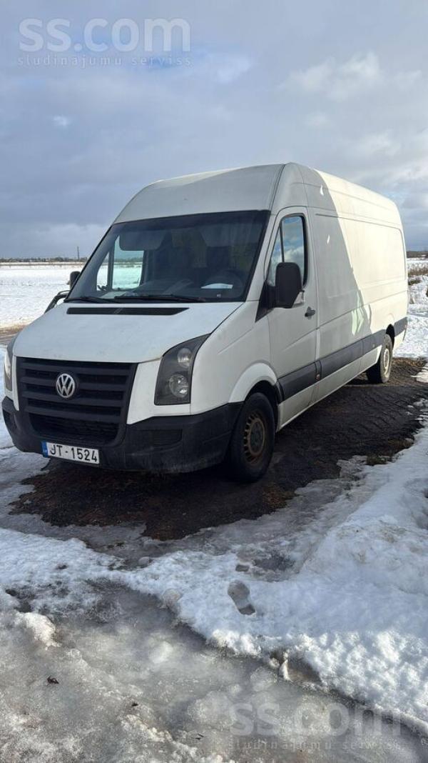 Balts Volkswagen Crafter 2008 Daugavpils, ar dzinēja tilpumu 2.50 L un nobraukumu 462 tūkst. km par 5800 €, foto 1 vietnē AUTOMOTO.COM.LV