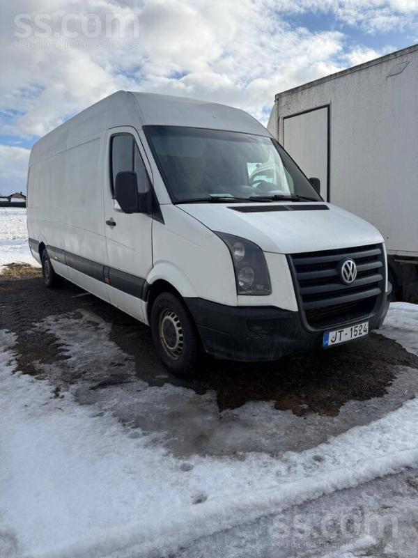 Balts Volkswagen Crafter 2008 Daugavpils, ar dzinēja tilpumu 2.50 L un nobraukumu 462 tūkst. km par 5800 €, foto 2 vietnē AUTOMOTO.COM.LV