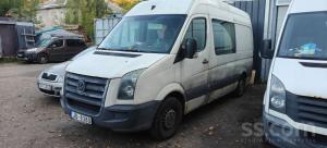 White Volkswagen Crafter 2008 in Riga, with an engine capacity of 2.50 L and mileage of 0 thousand km for 1560 €, photo  on AUTOMOTO.COM.LV
