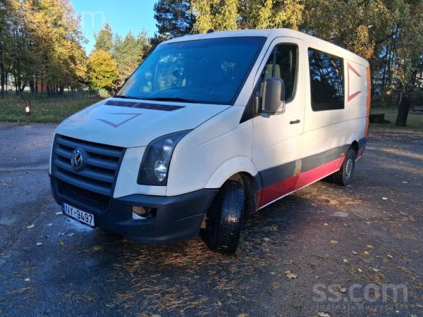 Volkswagen Crafter 2008 Rīga vietnē Balts Volkswagen Crafter 2008 Rīga, ar dzinēja tilpumu 2.50 L un nobraukumu 375 tūkst. km par 5900 €, foto 7 vietnē AUTOMOTO.COM.LV