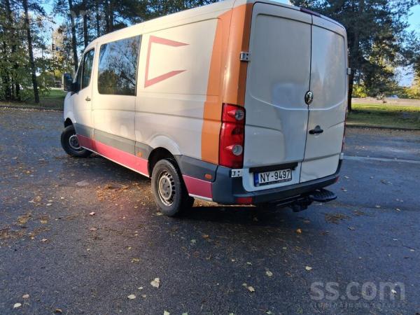 Balts Volkswagen Crafter 2008 Rīga, ar dzinēja tilpumu 2.50 L un nobraukumu 375 tūkst. km par 5900 €, foto 6 vietnē AUTOMOTO.COM.LV