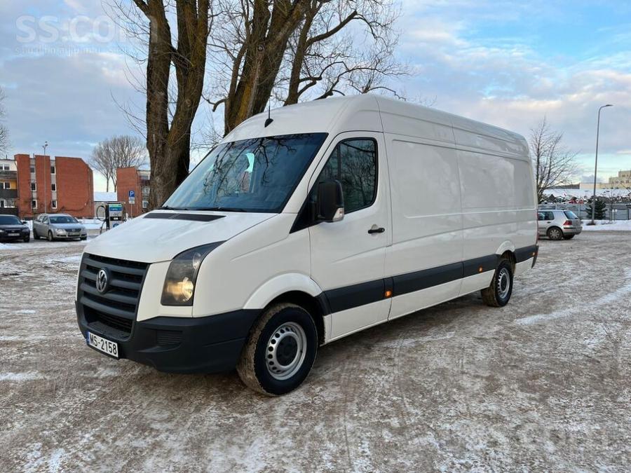 Balts Volkswagen Crafter 2010 Liepāja, ar dzinēja tilpumu 2.50 L un nobraukumu 234 tūkst. km par 6500 €, foto 1 vietnē AUTOMOTO.COM.LV