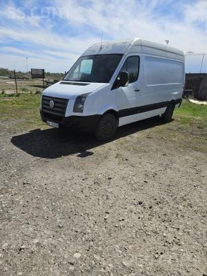 White Volkswagen Crafter 2010 in Riga, with an engine capacity of 2.50 L and mileage of 490 thousand km for 3800 €, photo 3 on AUTOMOTO.COM.LV