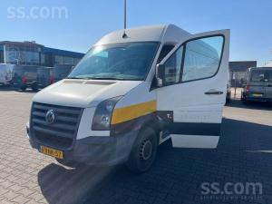 White Volkswagen Crafter 2010 in Riga, with an engine capacity of 2.50 L and mileage of 329 thousand km for 5500 €, photo 6 on AUTOMOTO.COM.LV
