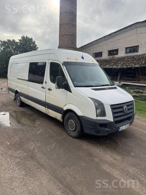 White Volkswagen Crafter 2010 in Ventspils, with an engine capacity of 2.50 L and mileage of 768 thousand km for 2000 €, photo 5 on AUTOMOTO.COM.LV