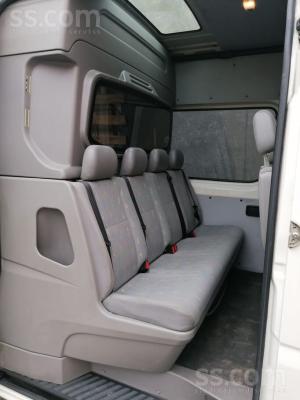 White Volkswagen Crafter 2010 in Ventspils, with an engine capacity of 2.50 L and mileage of 768 thousand km for 2000 €, photo 9 on AUTOMOTO.COM.LV
