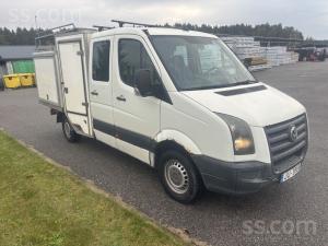 White Volkswagen Crafter 2010 in Riga, with an engine capacity of 2.50 L and mileage of 340 thousand km for 3700 €, photo 3 on AUTOMOTO.COM.LV