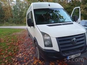 White Volkswagen Crafter 2010 in Riga, with an engine capacity of 2.70 L and mileage of 530 thousand km for 7200 €, photo 4 on AUTOMOTO.COM.LV