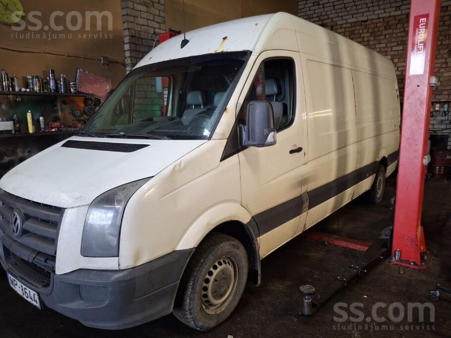 Balts Volkswagen Crafter 2011 Rīga, ar dzinēja tilpumu 2.50 L un nobraukumu 324 tūkst. km par 3450 €, foto 1 vietnē AUTOMOTO.COM.LV