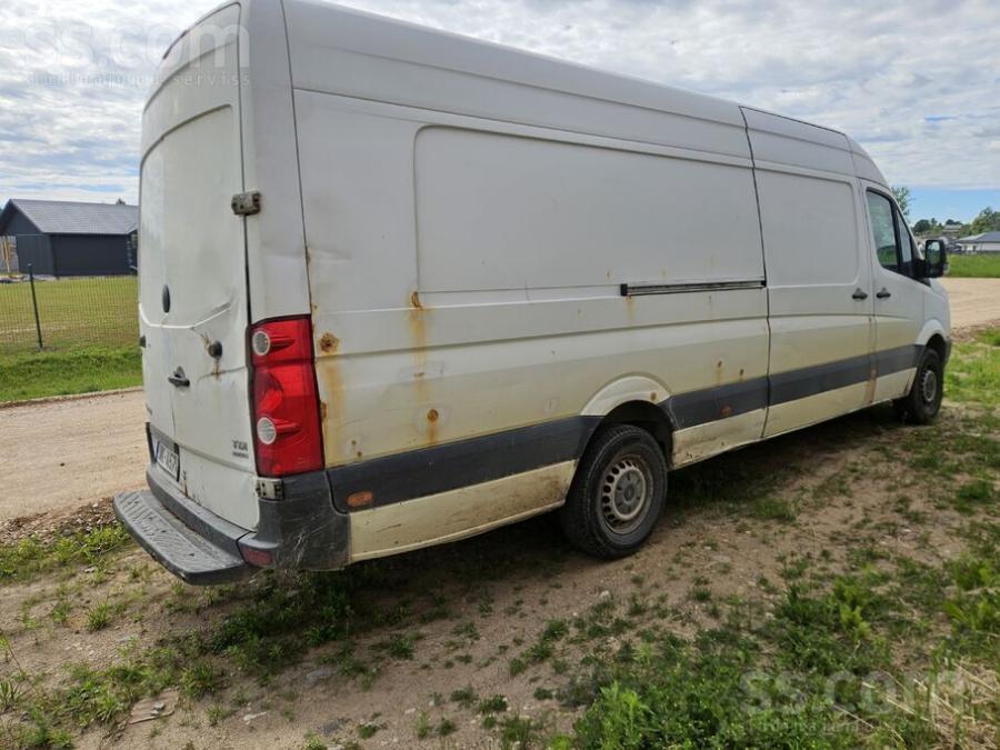 Balts Volkswagen Crafter 2011 Valmiera, ar dzinēja tilpumu 2.50 L un nobraukumu 480 tūkst. km par 3999 €, foto 3 vietnē AUTOMOTO.COM.LV