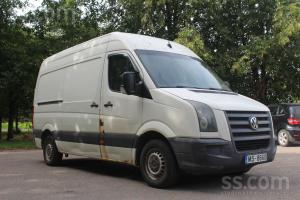 White Volkswagen Crafter 2011 in Tukums, with an engine capacity of 2.50 L and mileage of 460 thousand km for 4500 €, photo 6 on AUTOMOTO.COM.LV