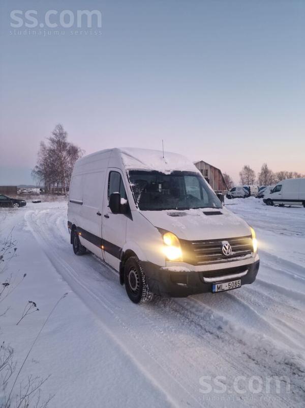 Balts Volkswagen Crafter 2012 Liepāja, ar dzinēja tilpumu 2.00 L un nobraukumu 301 tūkst. km par 4150 €, foto 2 vietnē AUTOMOTO.COM.LV