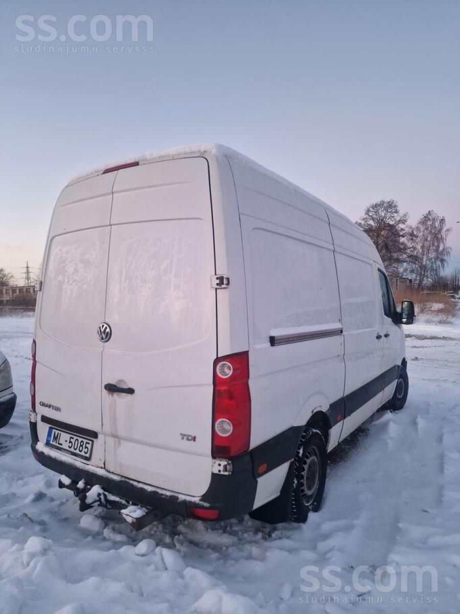 Balts Volkswagen Crafter 2012 Liepāja, ar dzinēja tilpumu 2.00 L un nobraukumu 301 tūkst. km par 4150 €, foto 4 vietnē AUTOMOTO.COM.LV