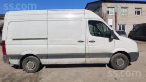White Volkswagen Crafter 2012 in Riga, with an engine capacity of 2.00 L and mileage of 305 thousand km for 3400 €, photo 3 on AUTOMOTO.COM.LV