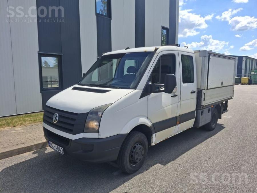 Balts Volkswagen Crafter 2012 Rīga, ar dzinēja tilpumu 2.00 L un nobraukumu 414 tūkst. km par 3500 €, foto 1 vietnē AUTOMOTO.COM.LV