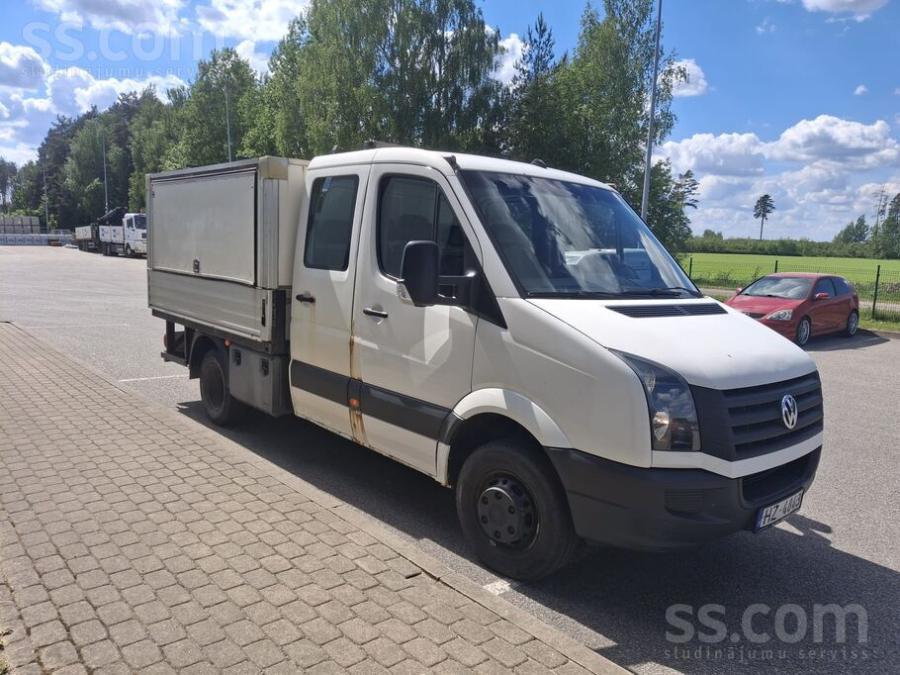Balts Volkswagen Crafter 2012 Rīga, ar dzinēja tilpumu 2.00 L un nobraukumu 414 tūkst. km par 3500 €, foto 3 vietnē AUTOMOTO.COM.LV