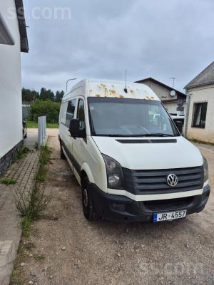White Volkswagen Crafter 2012 in Riga, with an engine capacity of 2.00 L and mileage of 316 thousand km for 5500 €, photo 3 on AUTOMOTO.COM.LV