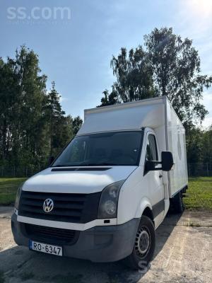 Balts Volkswagen Crafter 2012 Rīga, ar dzinēja tilpumu 2.00 L un nobraukumu 217 tūkst. km par 12300 €, foto  vietnē AUTOMOTO.COM.LV