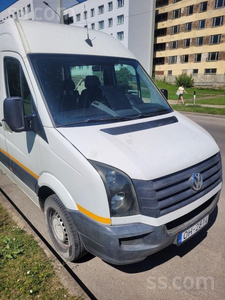 Balts Volkswagen Crafter 2012 Daugavpils, ar dzinēja tilpumu 2.00 L un nobraukumu 402 tūkst. km par 6700 €, foto 3 vietnē AUTOMOTO.COM.LV