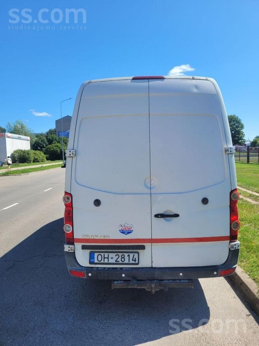Balts Volkswagen Crafter 2012 Daugavpils, ar dzinēja tilpumu 2.00 L un nobraukumu 402 tūkst. km par 6700 €, foto 8 vietnē AUTOMOTO.COM.LV