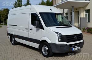 White Volkswagen Crafter 2012 in Tukums, with an engine capacity of 2.00 L and mileage of 430 thousand km for 7800 €, photo  on AUTOMOTO.COM.LV