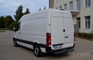 White Volkswagen Crafter 2012 in Tukums, with an engine capacity of 2.00 L and mileage of 430 thousand km for 7800 €, photo 6 on AUTOMOTO.COM.LV