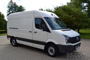 White Volkswagen Crafter 2012 in Tukums, with an engine capacity of 2.00 L and mileage of 430 thousand km for 7800 €, photo 9 on AUTOMOTO.COM.LV