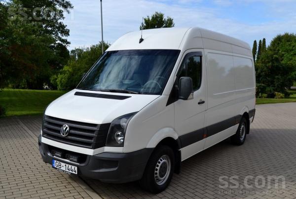White Volkswagen Crafter 2012 in Tukums, with an engine capacity of 2.00 L and mileage of 430 thousand km for 7800 €, photo 11 on AUTOMOTO.COM.LV