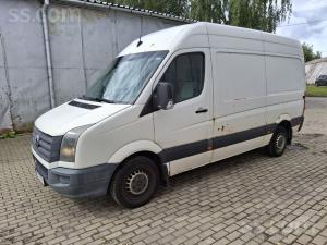 Balts Volkswagen Crafter 2012 Rīga, ar dzinēja tilpumu 2.00 L un nobraukumu 345 tūkst. km par 3900 €, foto  vietnē AUTOMOTO.COM.LV