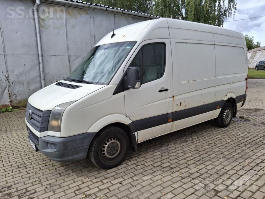 Balts Volkswagen Crafter 2012 Rīga, ar dzinēja tilpumu 2.00 L un nobraukumu 345 tūkst. km par 3900 €, foto 1 vietnē AUTOMOTO.COM.LV