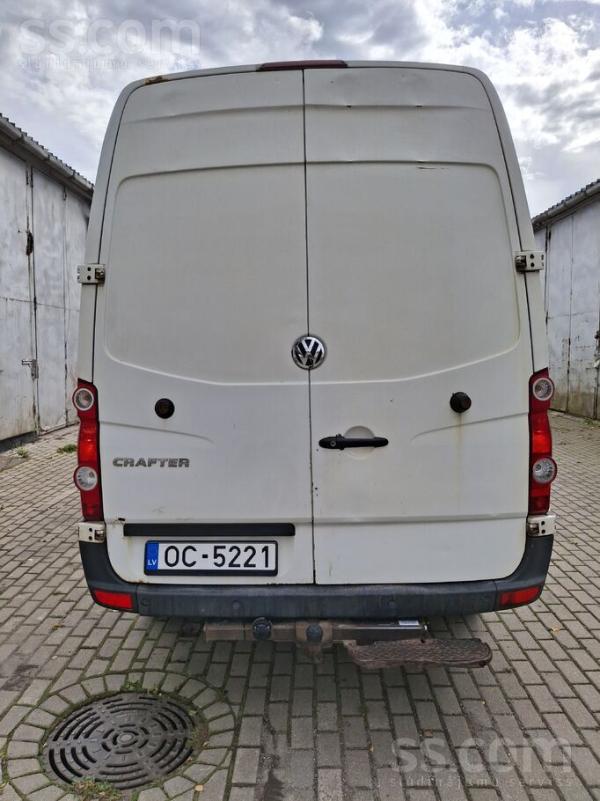 Volkswagen Crafter 2012 Rīga vietnē Balts Volkswagen Crafter 2012 Rīga, ar dzinēja tilpumu 2.00 L un nobraukumu 345 tūkst. km par 3900 €, foto 7 vietnē AUTOMOTO.COM.LV