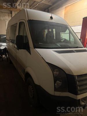 White Volkswagen Crafter 2013 in Riga, with an engine capacity of 1.90 L and mileage of 275 thousand km for 5000 €, photo  on AUTOMOTO.COM.LV
