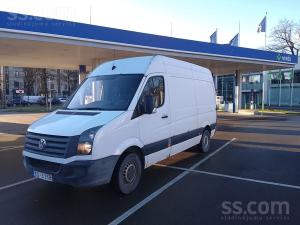 Balts Volkswagen Crafter 2013 Rīga, ar dzinēja tilpumu 2.50 L un nobraukumu 304 tūkst. km par 3509 €, foto  vietnē AUTOMOTO.COM.LV