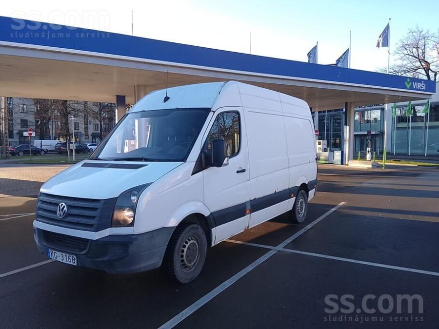 Balts Volkswagen Crafter 2013 Rīga, ar dzinēja tilpumu 2.50 L un nobraukumu 304 tūkst. km par 3509 €, foto 1 vietnē AUTOMOTO.COM.LV