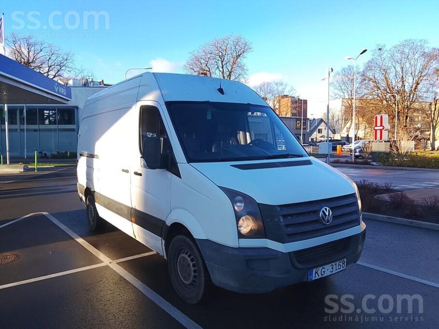 Balts Volkswagen Crafter 2013 Rīga, ar dzinēja tilpumu 2.50 L un nobraukumu 304 tūkst. km par 3509 €, foto 3 vietnē AUTOMOTO.COM.LV
