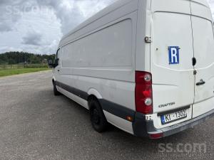 White Volkswagen Crafter 2013 in Riga, with an engine capacity of 2.00 L and mileage of 343 thousand km for 6950 €, photo 4 on AUTOMOTO.COM.LV