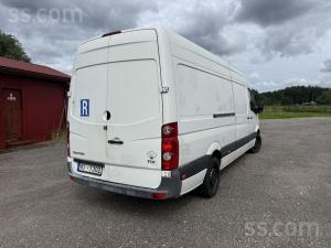 White Volkswagen Crafter 2013 in Riga, with an engine capacity of 2.00 L and mileage of 343 thousand km for 6950 €, photo 6 on AUTOMOTO.COM.LV