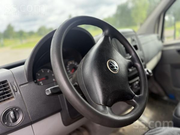 White Volkswagen Crafter 2013 in Riga, with an engine capacity of 2.00 L and mileage of 343 thousand km for 6950 €, photo 7 on AUTOMOTO.COM.LV